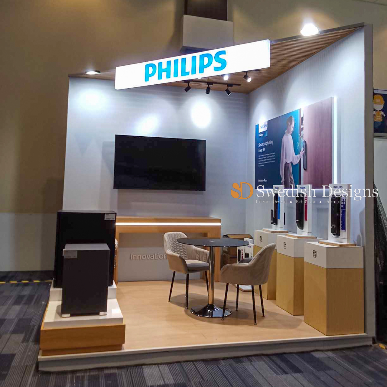 Philips Exhibit Booth 2x2 - Swedish Designs