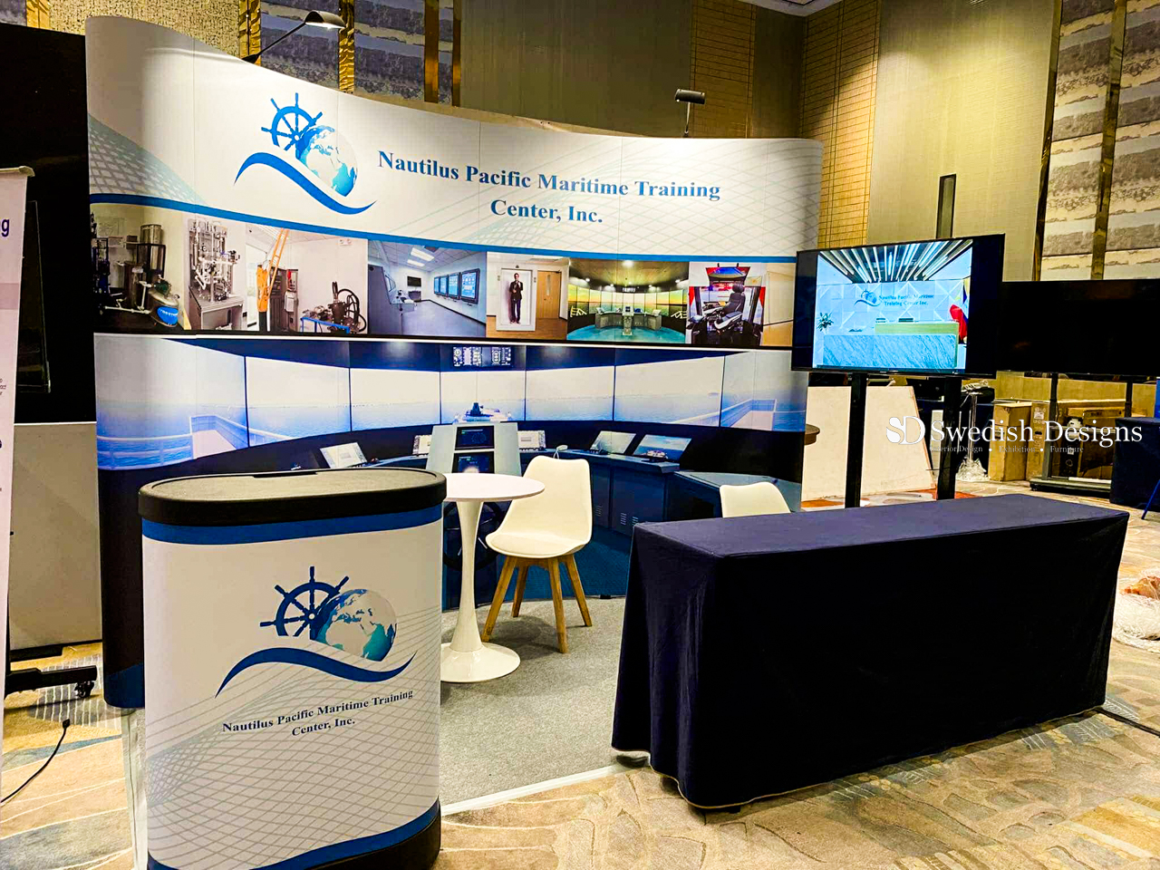 Nautilus Pacific Maritime Training Center Exhibit Booth 3x3 - Swedish ...
